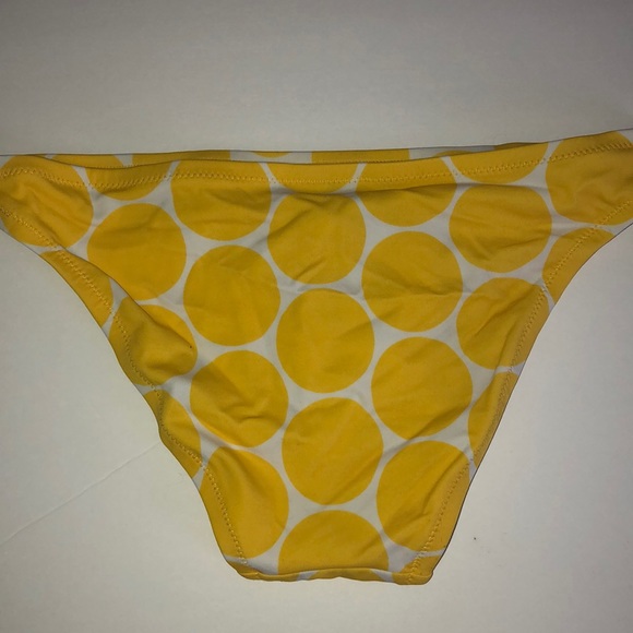 Victorias Secret Swim Victorias Secret Yellow Polka Dot Bikini
